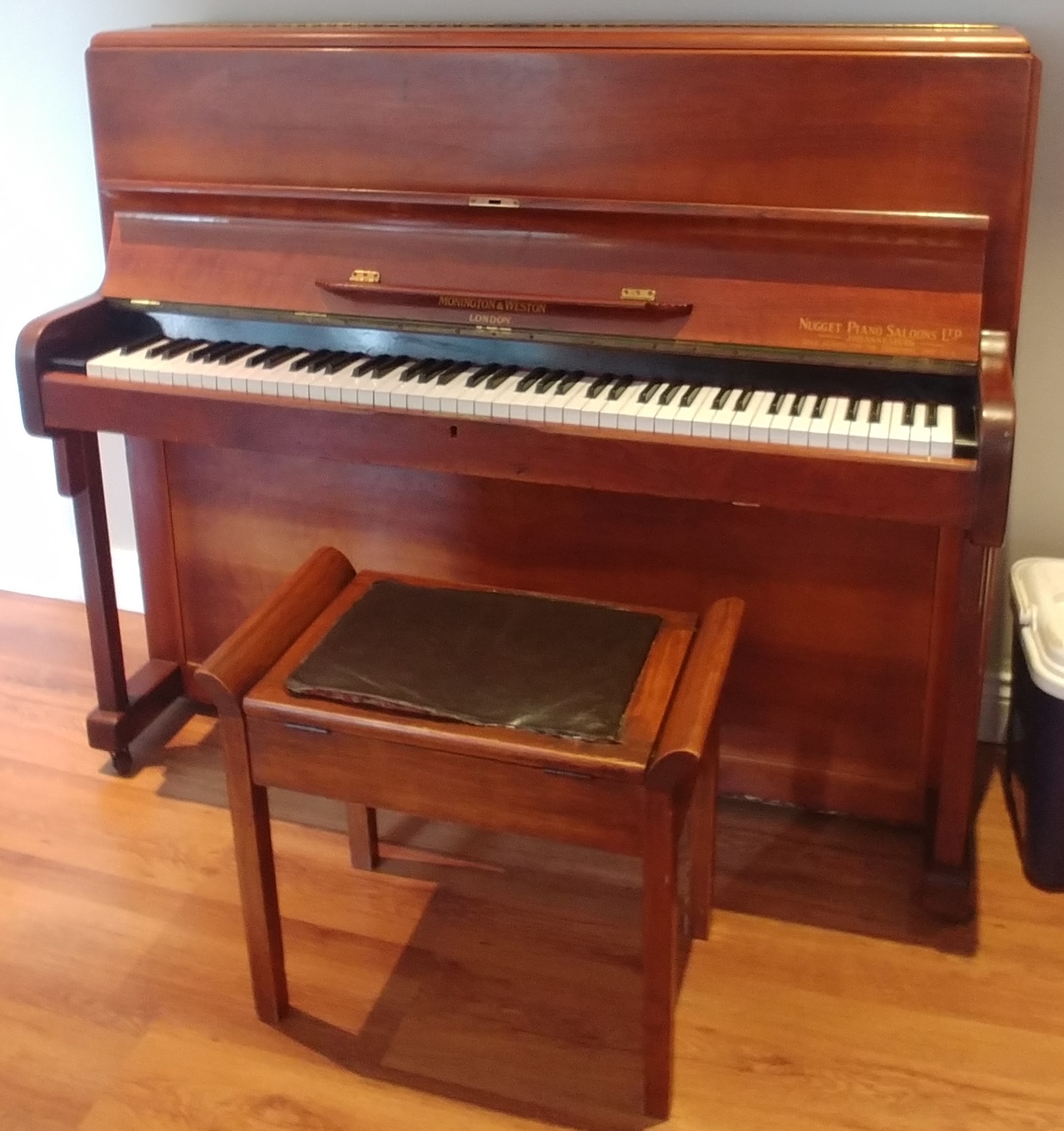 Monington & Weston Upright Piano (283) | Eshelby Pianos