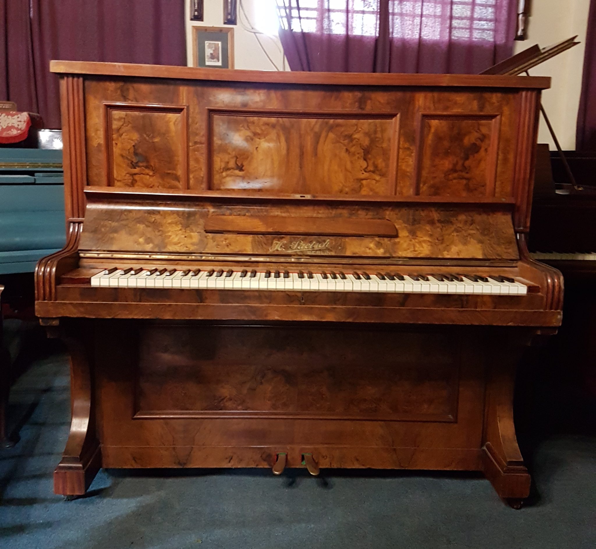 H. Paetsch Upright Piano (106) | Eshelby Pianos